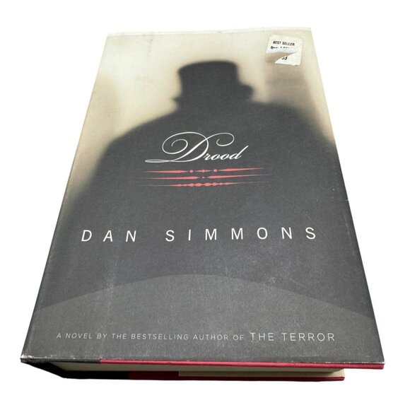 Dan Simmons | Accents | Dan Simmons Drood Hardcover Book Dust Cover 209 ...